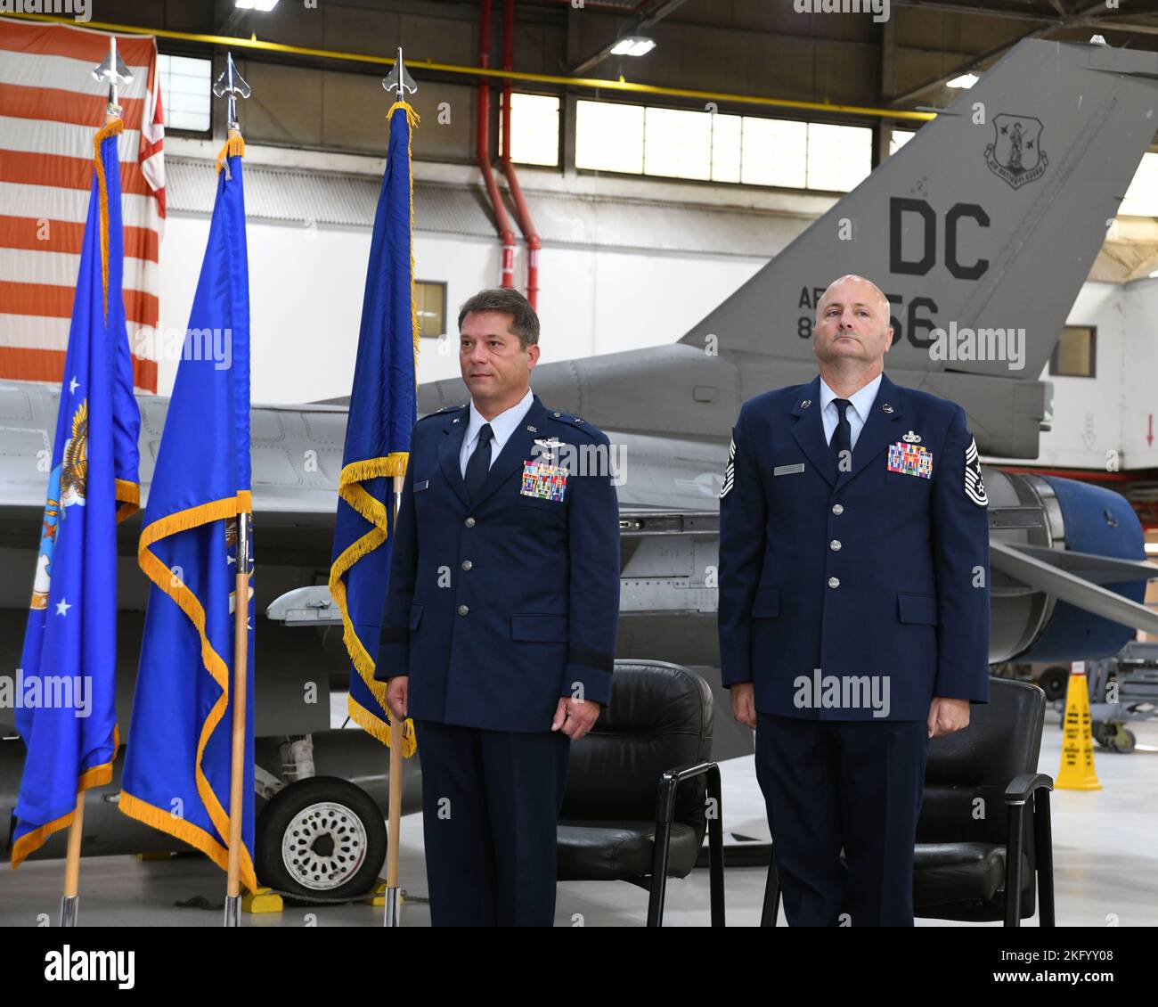 Retired U.S Air Force Brig. Gen. Mark A. Maldonado and Chief Master Sgt ...