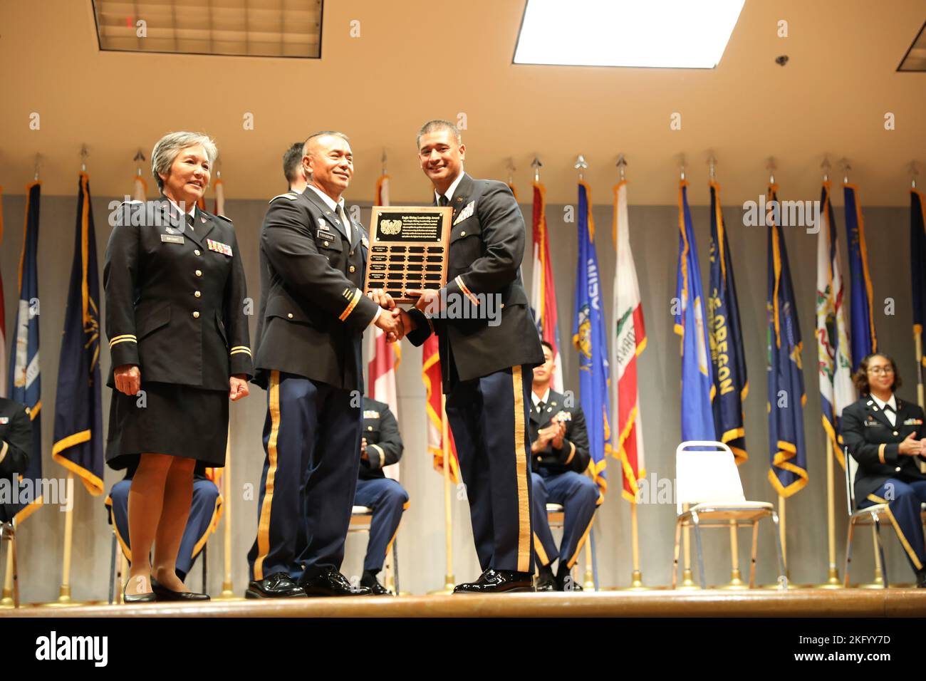 Eagle rising warrant officer hi-res stock photography and images - Alamy