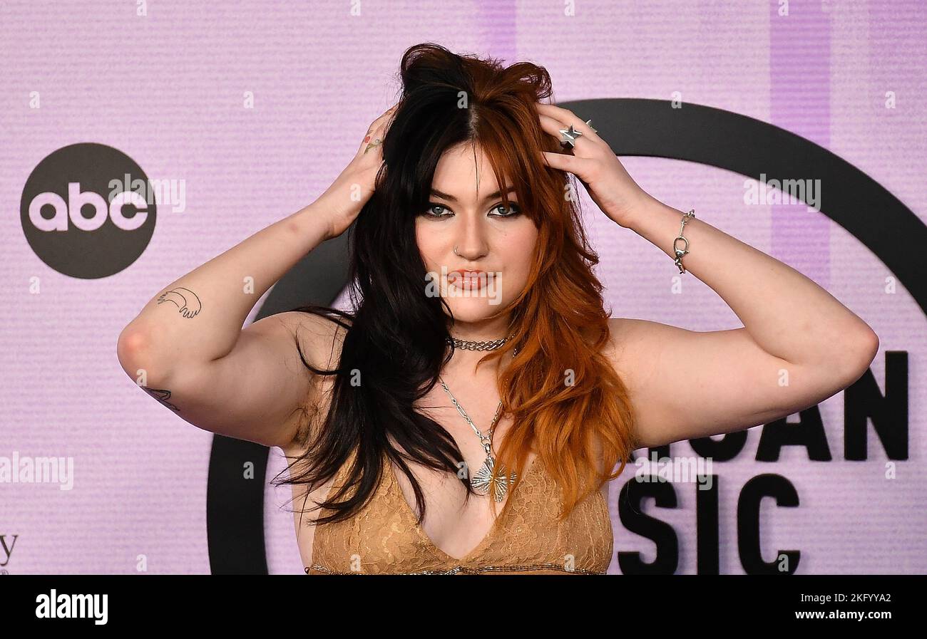 GAYLE attends the 2022 American Music Awards at Microsoft Theater on November 20, 2022 in Los ...