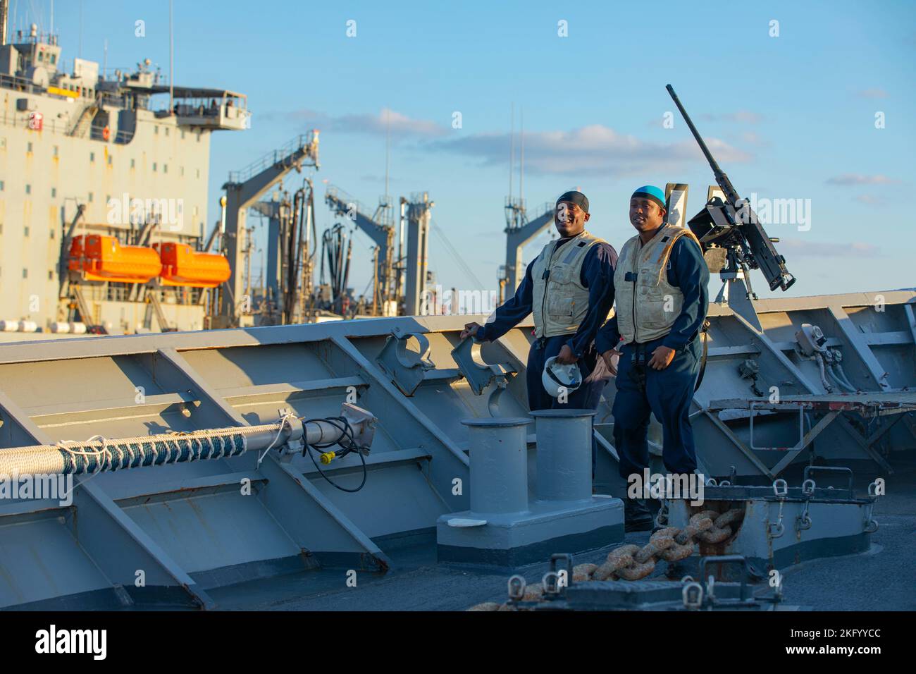 221016-N-LK647-1078 ATLANTIC OCEAN—Fire Controlman 1st Class Thomas ...