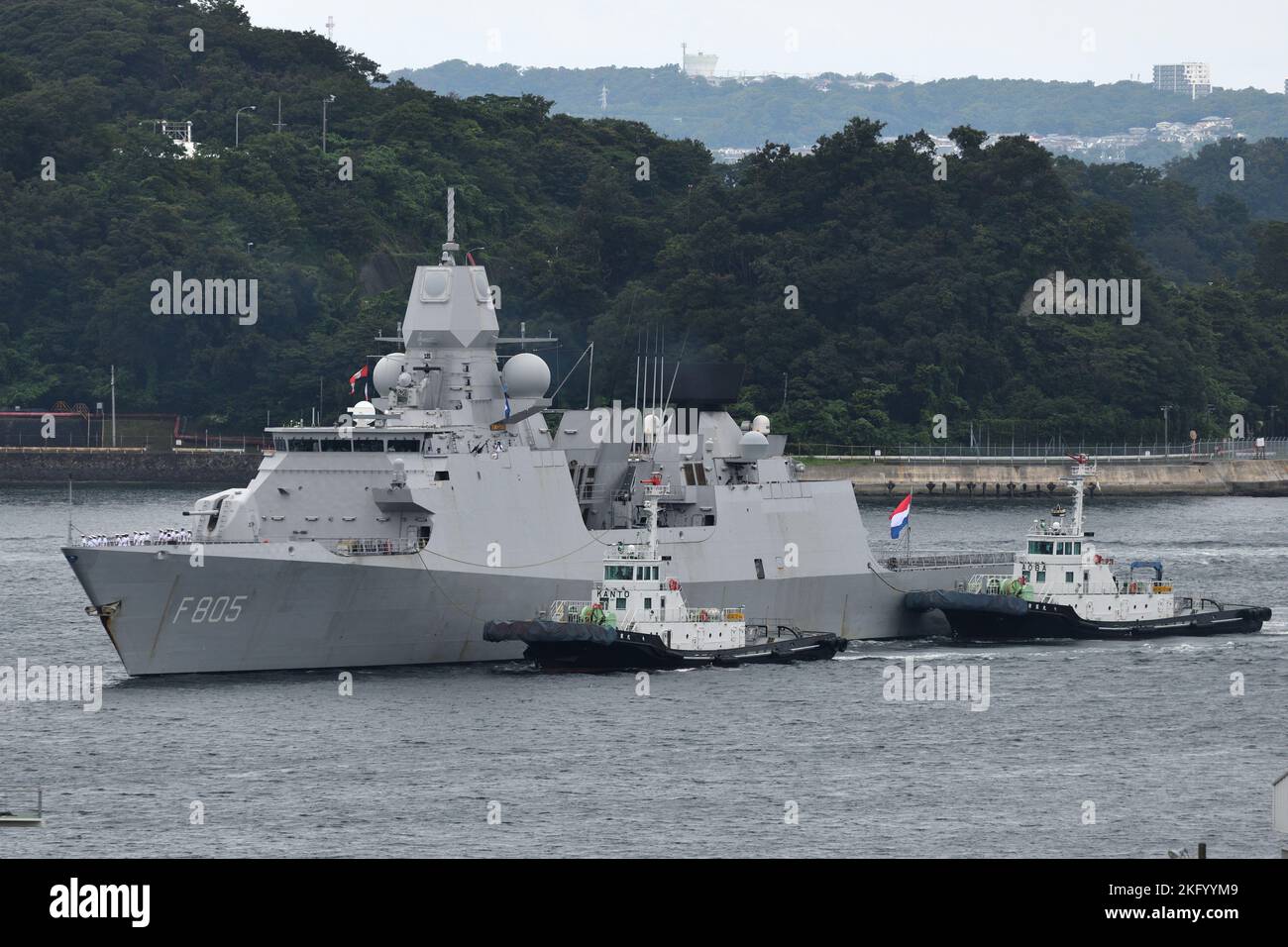 Kanagawa Prefecture, Japan - September 05, 2021: Royal Netherlands Navy ...