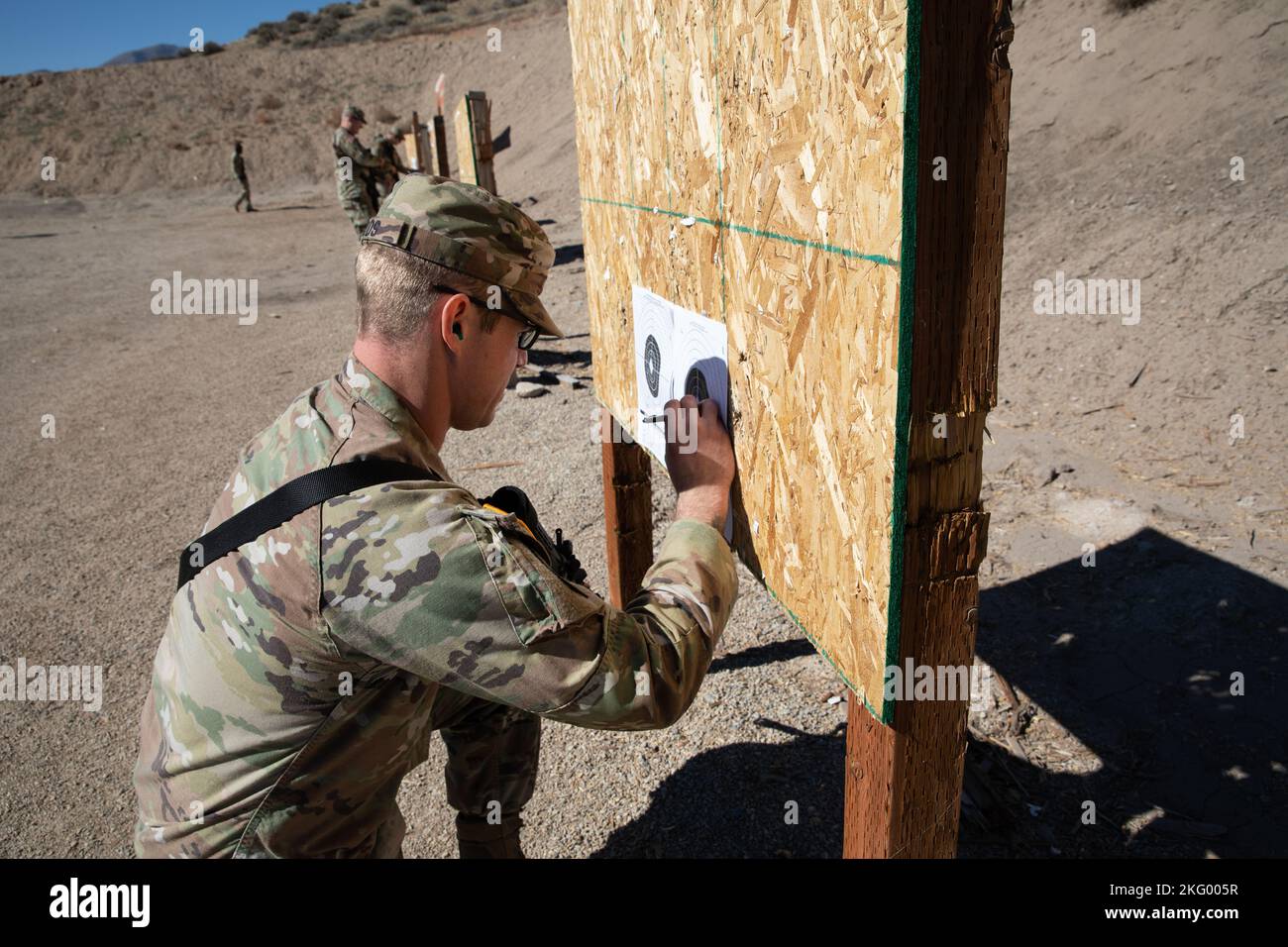Utah Army National Guard Staff Sgt. Nathan Woods, a supply specialist ...