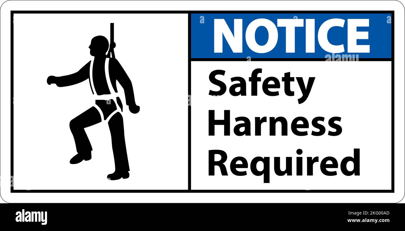 Safety harnesses Stock Vector Images - Alamy