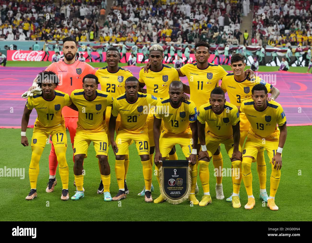 Doha -Qatar November 20, 2022, Opening of the Qatar World Cup, match ...