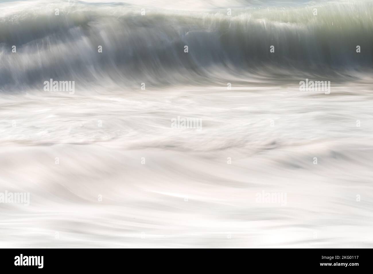 Waves in broken movement in storm in portugal Stock Photo - Alamy