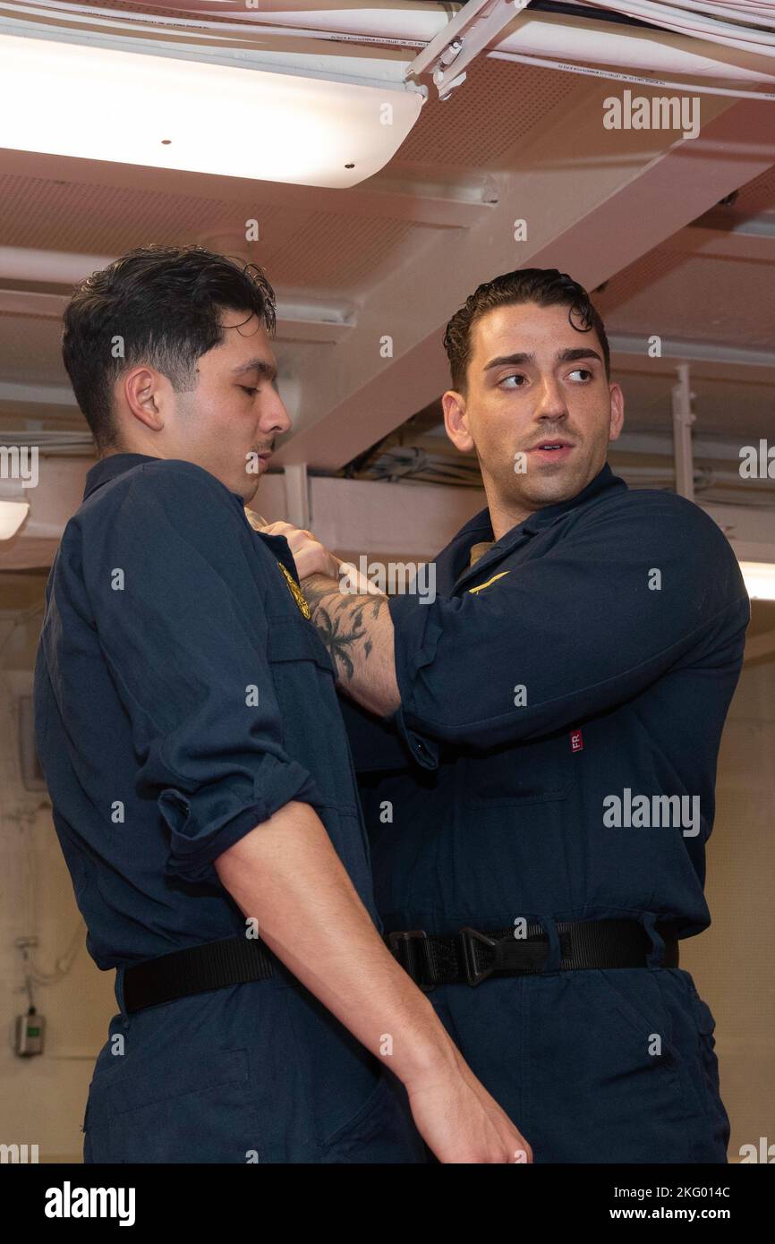 221017-N-CM110-2015 PHILIPPINE SEA (Oct. 16, 2022) – Master-at-Arms 2nd ...