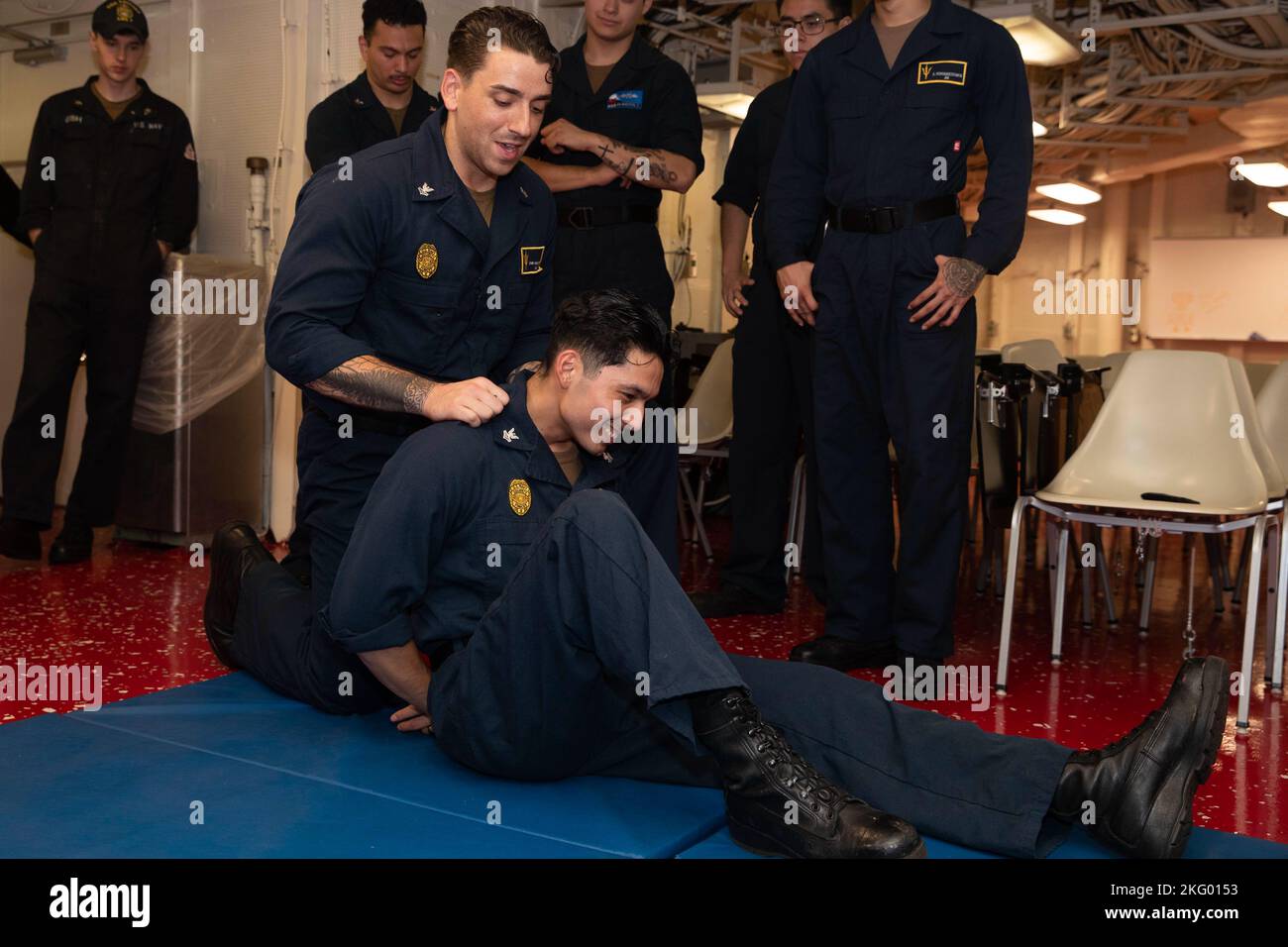 221017-N-CM110-2116 PHILIPPINE SEA (Oct. 16, 2022) – Master-at-Arms 2nd ...