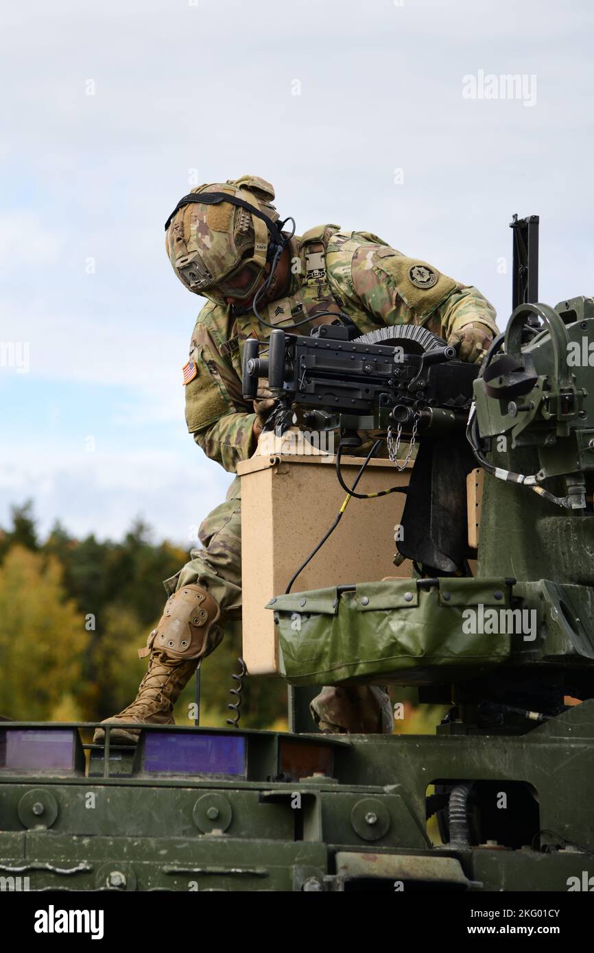 U.S. Army Sgt. Juan VenturaGonzalez, assigned to Bull Troop, 1st ...