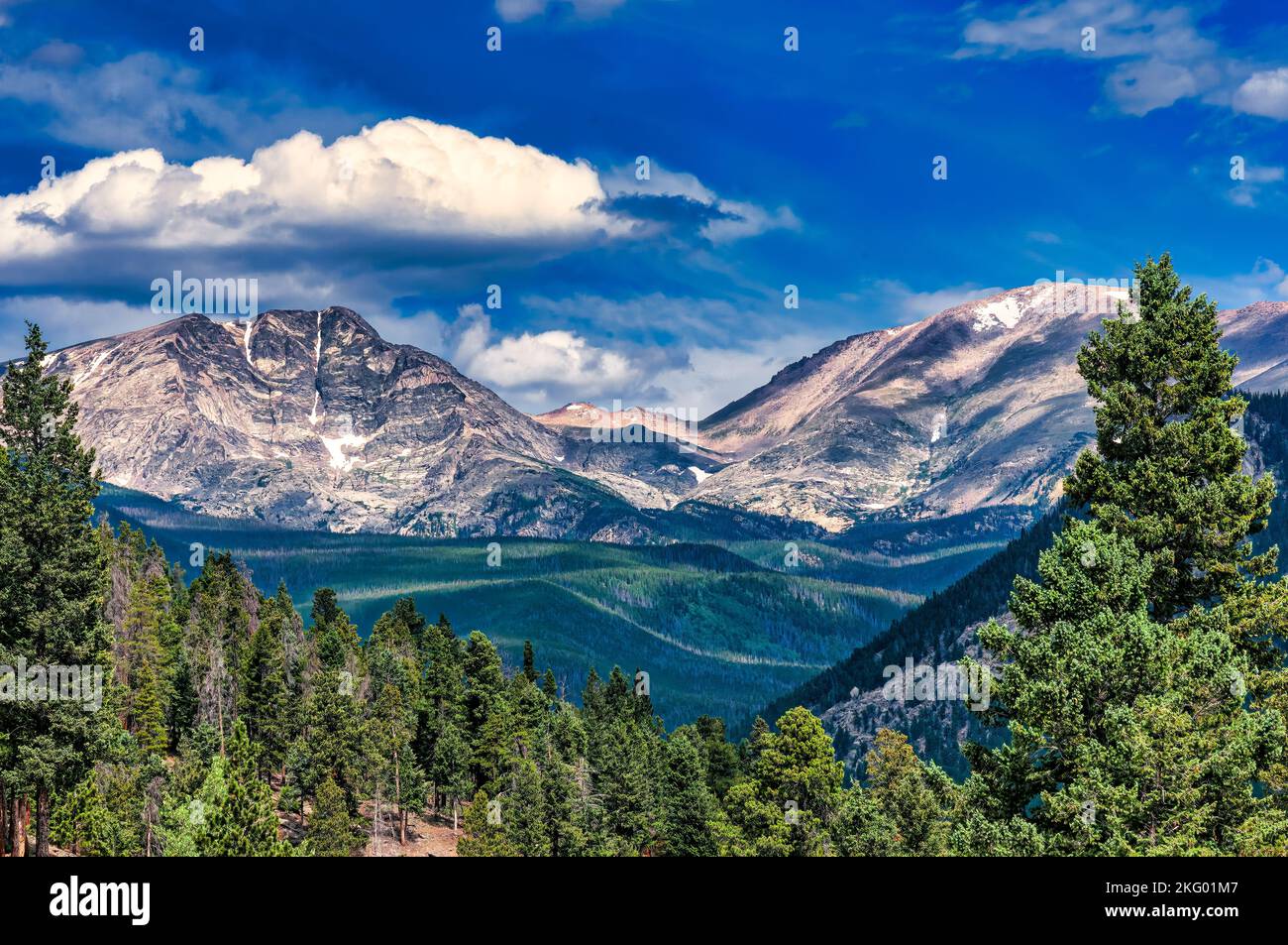 Ute trail rocky mountain national hi-res stock photography and images ...