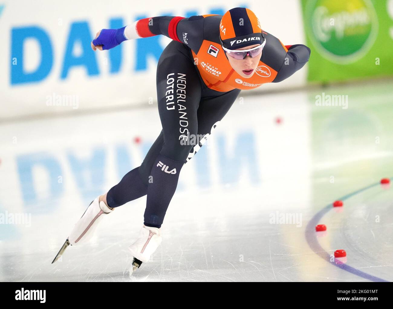 Antoinette Rijpma - de Jong (NED on the 3000m women during ISU World ...