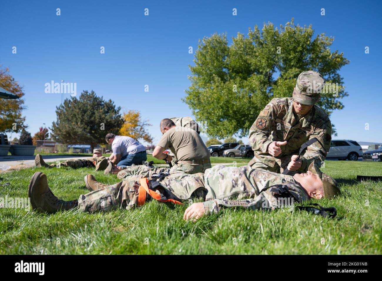The 124th Medical Group hosts an All Service Member level Tactical ...