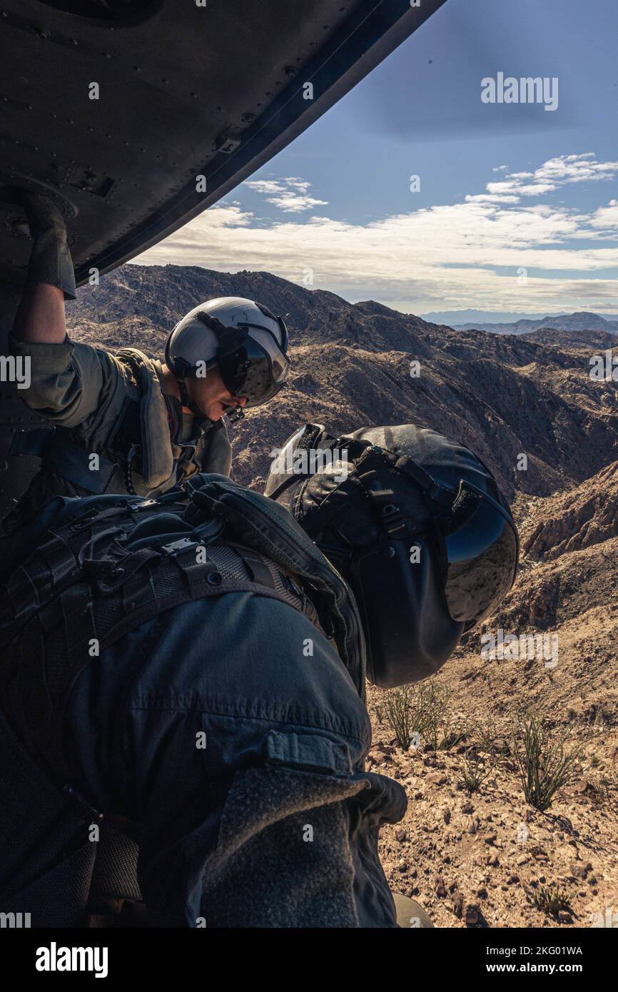 U.S. Marines with Marine Light Attack Helicopter Training Squadron ...