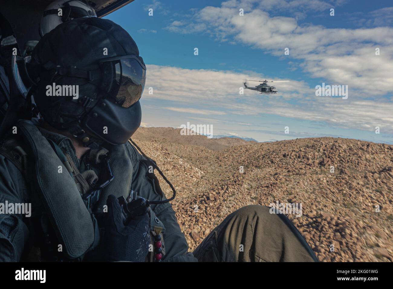U.S. Marines with Marine Light Attack Helicopter Training Squadron ...