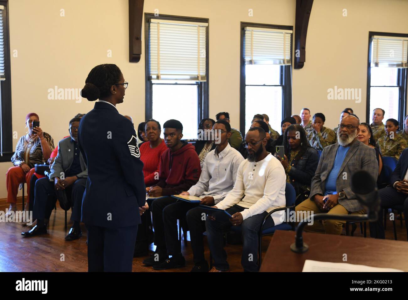 Master Sgt. Jacqueline Payne, installation personnel readiness ...