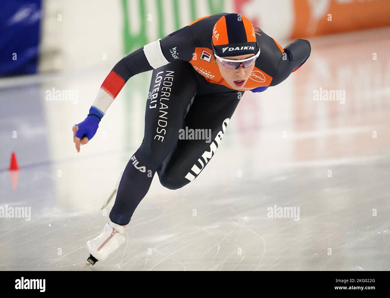 Antoinette Rijpma - de Jong (NED) on the 1000m women during ISU World ...