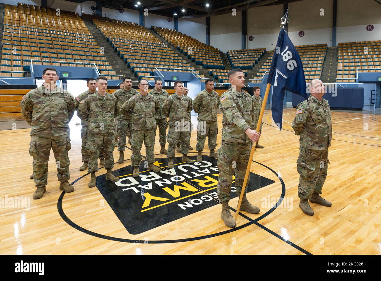 Bravo Company, 1st Battalion, 186th Infantry Regiment, 41st Infantry ...