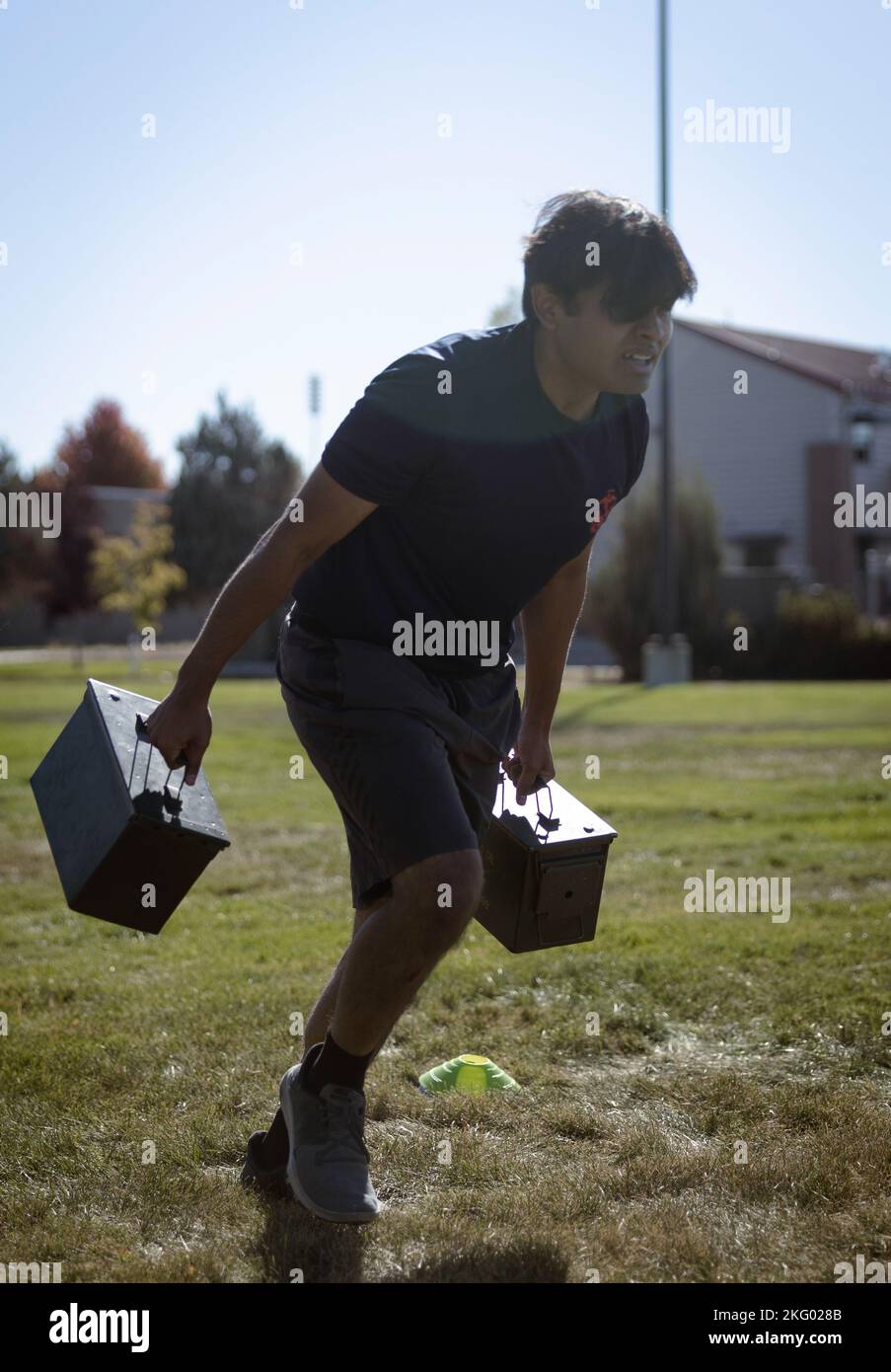 A U.S. Marine Corps poolee with Recruiting Substation Nampa, Recruiting ...