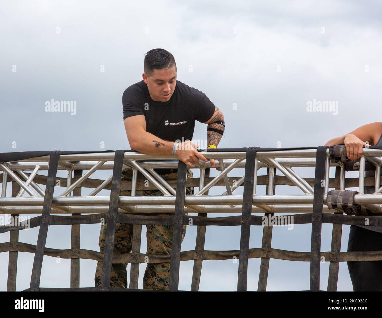 U.S. Marine Staff Sgt. Isaac Cordova, an admin chief of Marine Corps ...