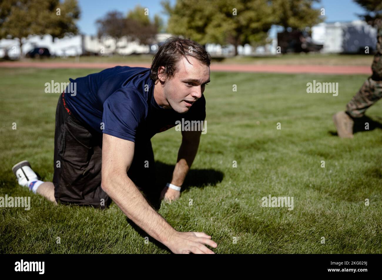 A U.S. Marine Corps poolee with Recruiting Substation Nampa, Recruiting ...