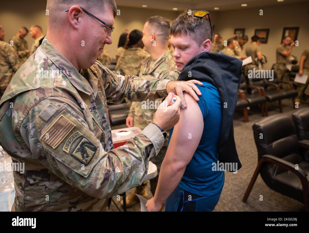 U.S. Air Force Lt. Col. Kenneth Autry, a critical care air transport ...