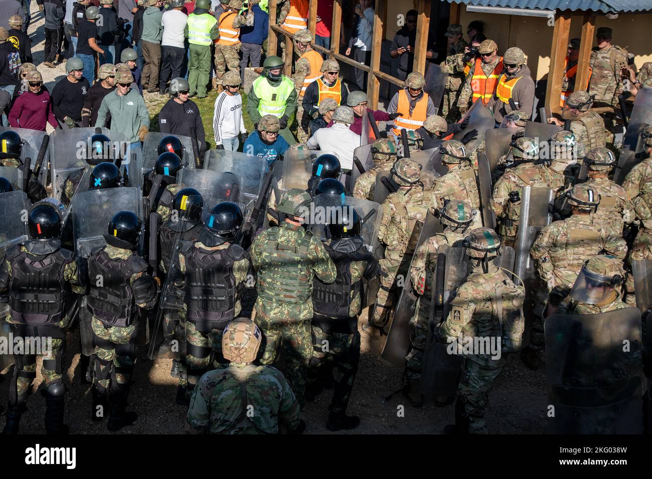 The Soldiers of the 76th Infantry Brigade Combat Team (IBCT), along ...