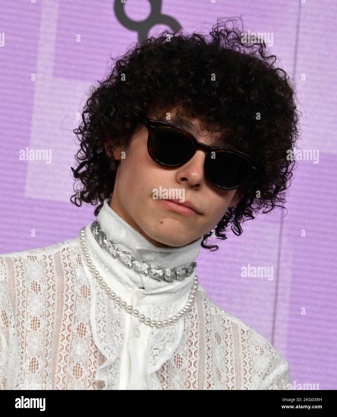 Los Angeles, United States. 20th Nov, 2022. Reece Feldman arrives for ...