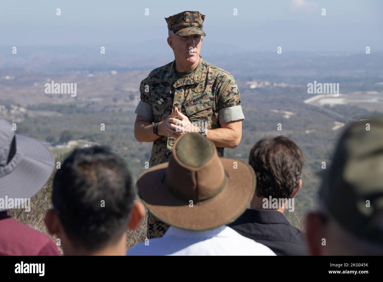 U.S. Marine Brig. Gen. Jason Woodworth, the commanding general of ...