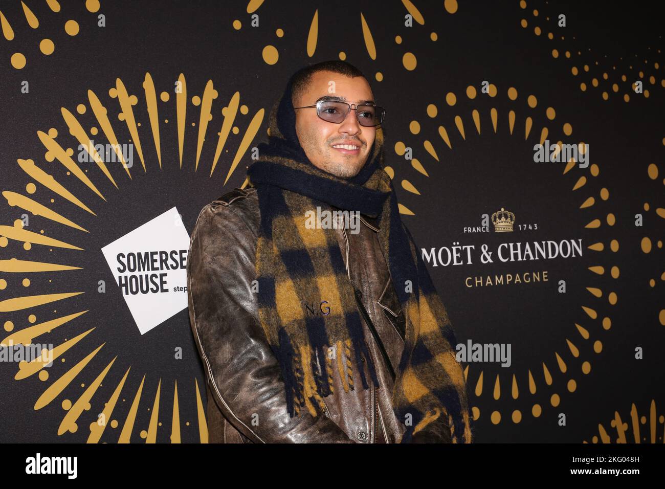 Meshach Henry aattends Skate at Somerset House with Moët & Chandon ...