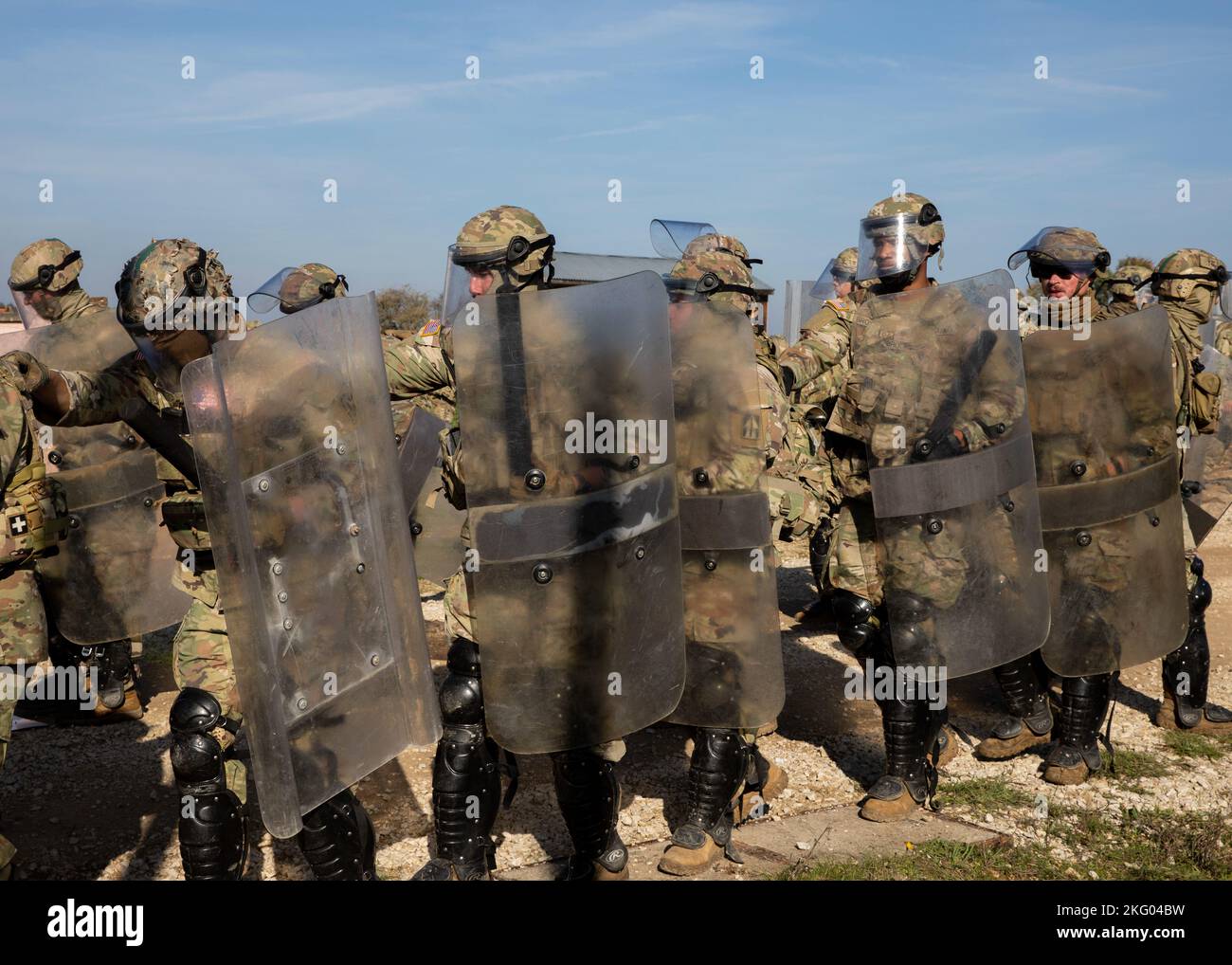 The Soldiers of the 76th Infantry Brigade Combat Team (IBCT), along ...