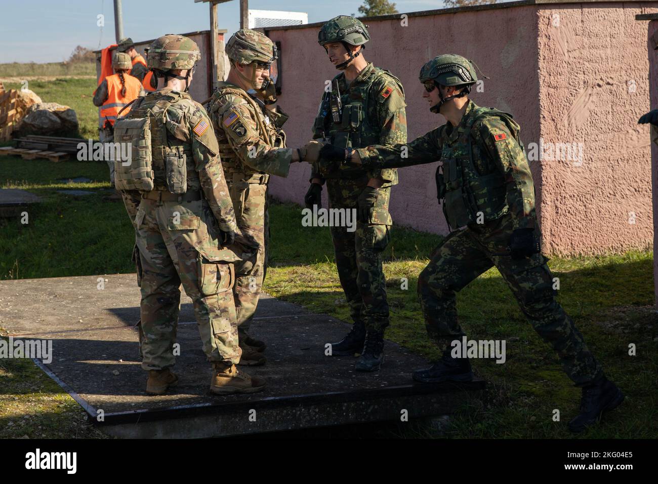 The Soldiers of the 76th Infantry Brigade Combat Team (IBCT), along ...