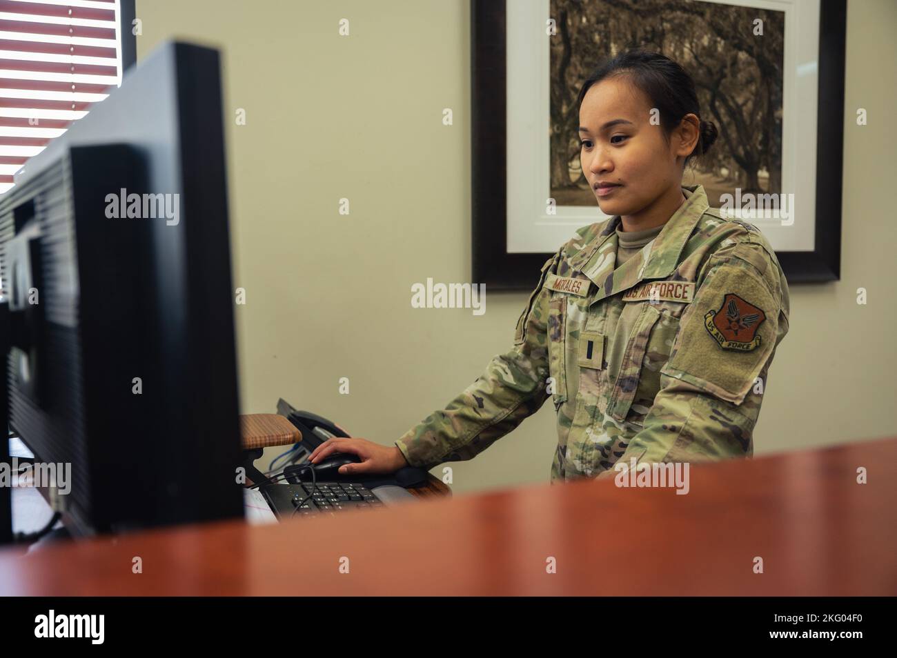 1st Lt. Mia Raizza Morales, Air Force Mortuary Affairs Operations ...