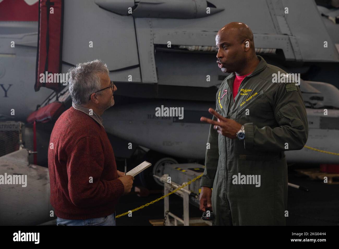 221017-N-IX644-1037 ADRIATIC SEA (Oct. 17, 2022) Capt. Alex Hampton ...