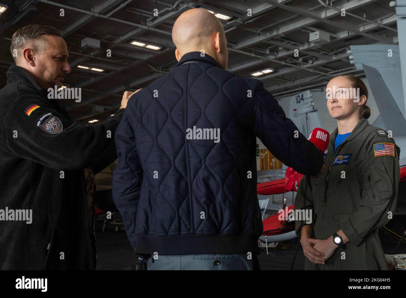 221017-N-IX644-1086 ADRIATIC SEA (Oct. 17, 2022) German Army Lt. Col ...