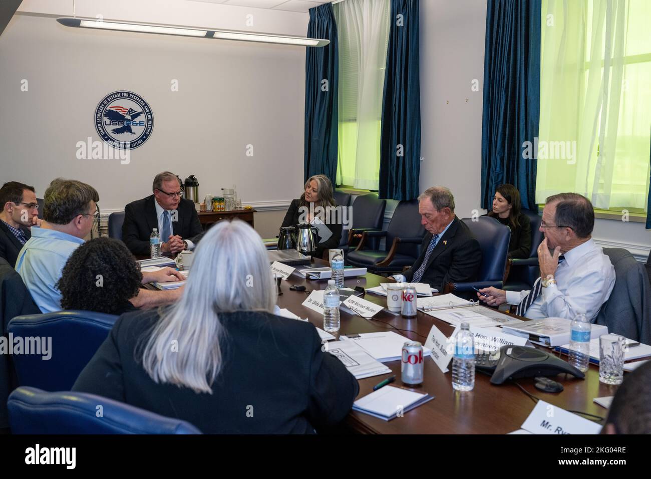 Department of Defense Chief Information Officer John Sherman, speaks to ...