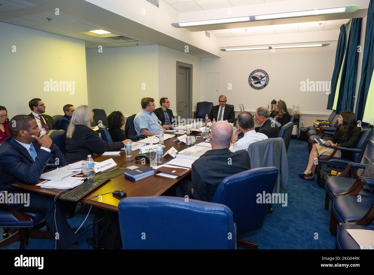 Department of Defense Chief Information Officer John Sherman, speaks to ...