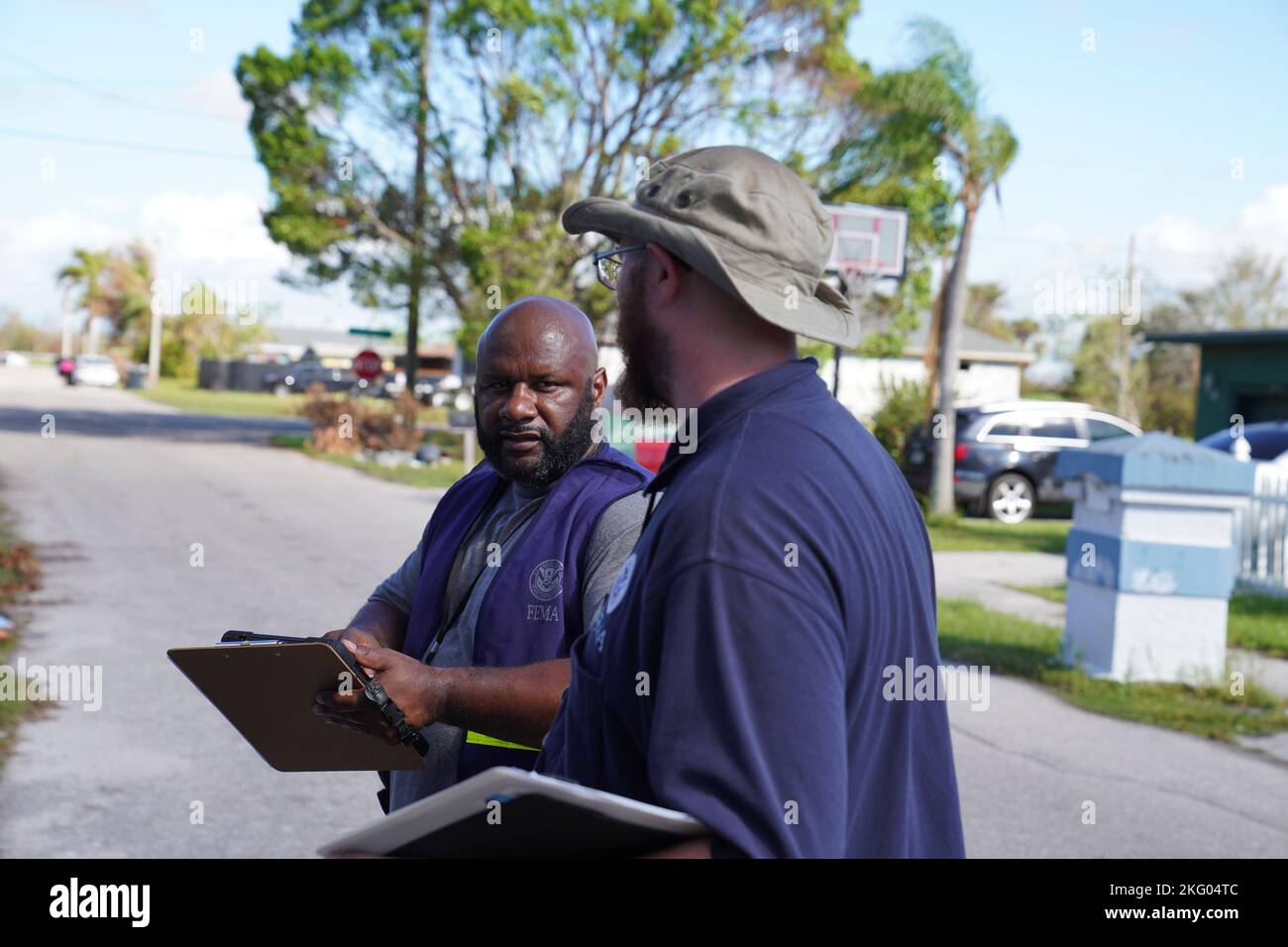 Fort Myers, FL, USA - (Oct. 17, 2022) - A FEMA Disaster Survivor ...