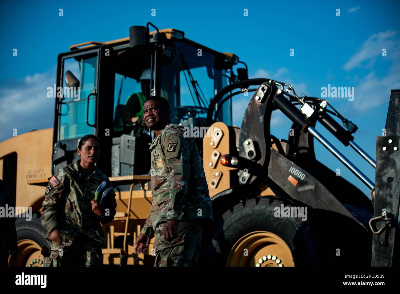 Soldiers assigned to Headquarters and Headquarters Battalion, XVIII ...