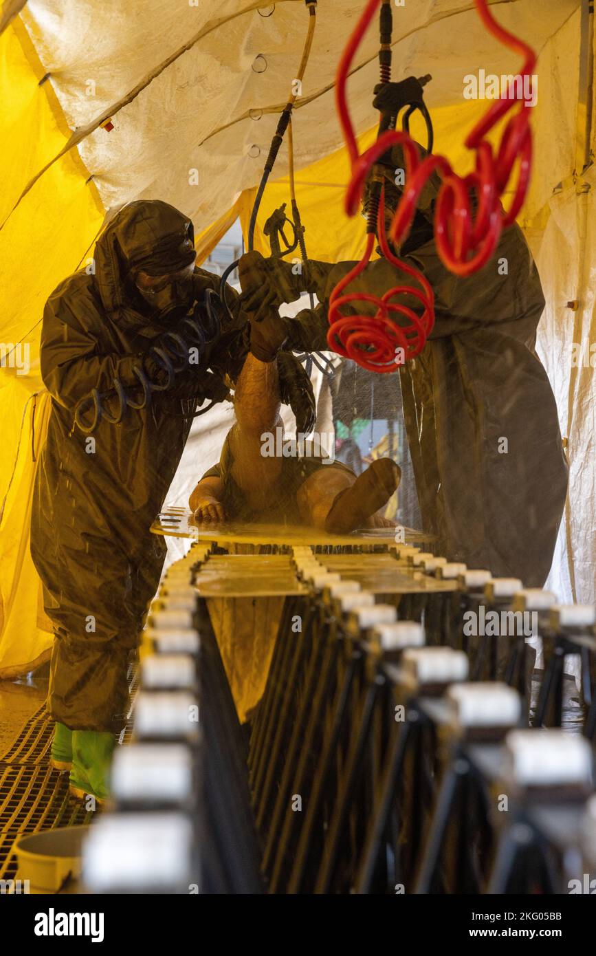U.S. Marines with Chemical Biological Incident Response Force (CBIRF ...