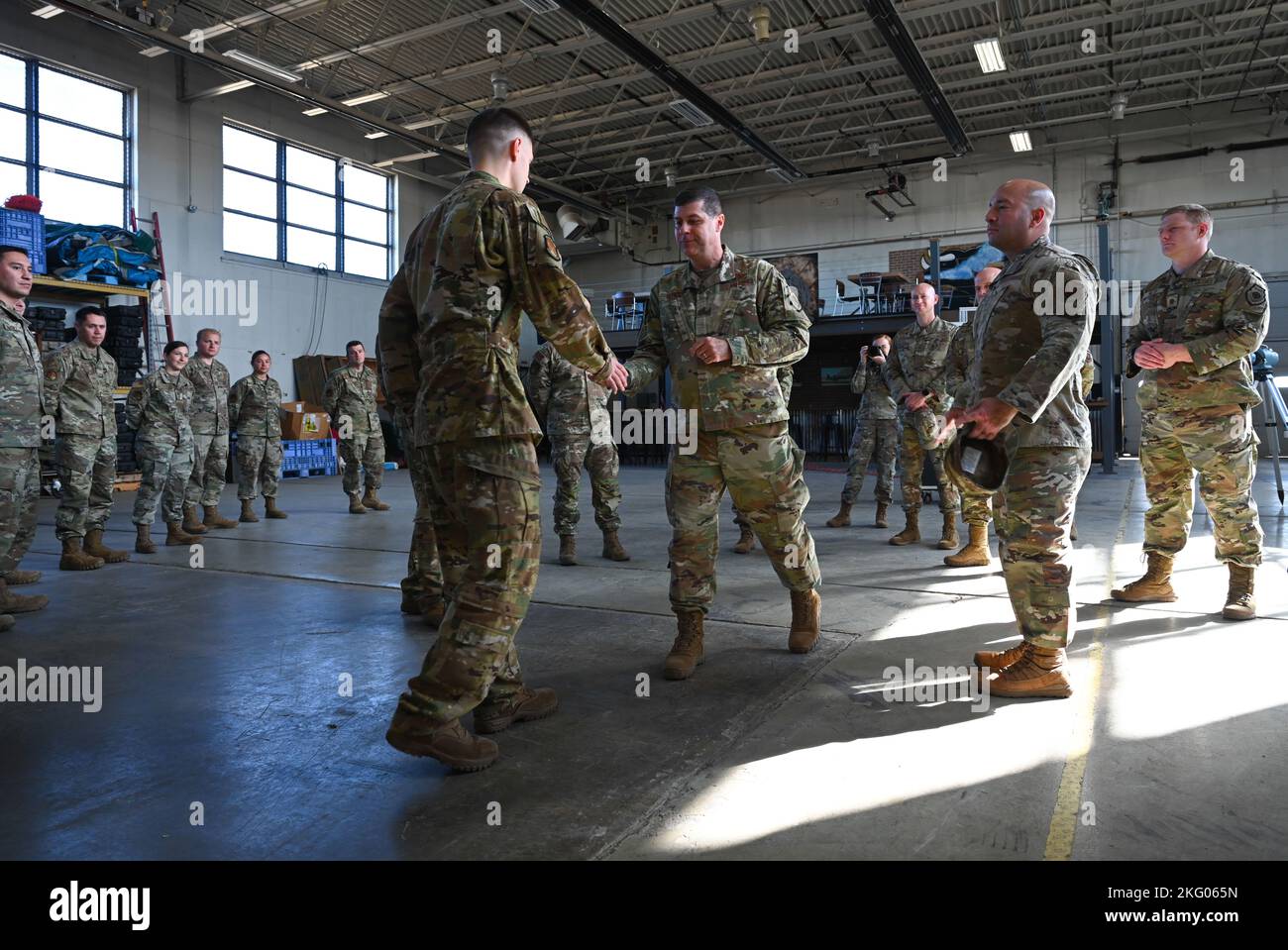 Senior Airman Timothy Treat-Maas, assigned to the 28th Bomb Wing ...