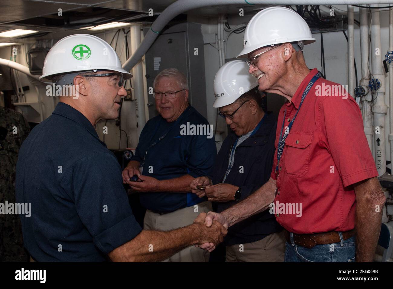 SAN DIEGO (Oct. 17, 2022) Capt. Aaron Taylor, commanding officer of ...
