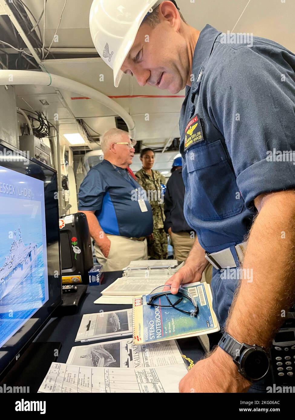 SAN DIEGO (Oct. 17, 2022) Capt. Aaron Taylor, commanding officer of ...