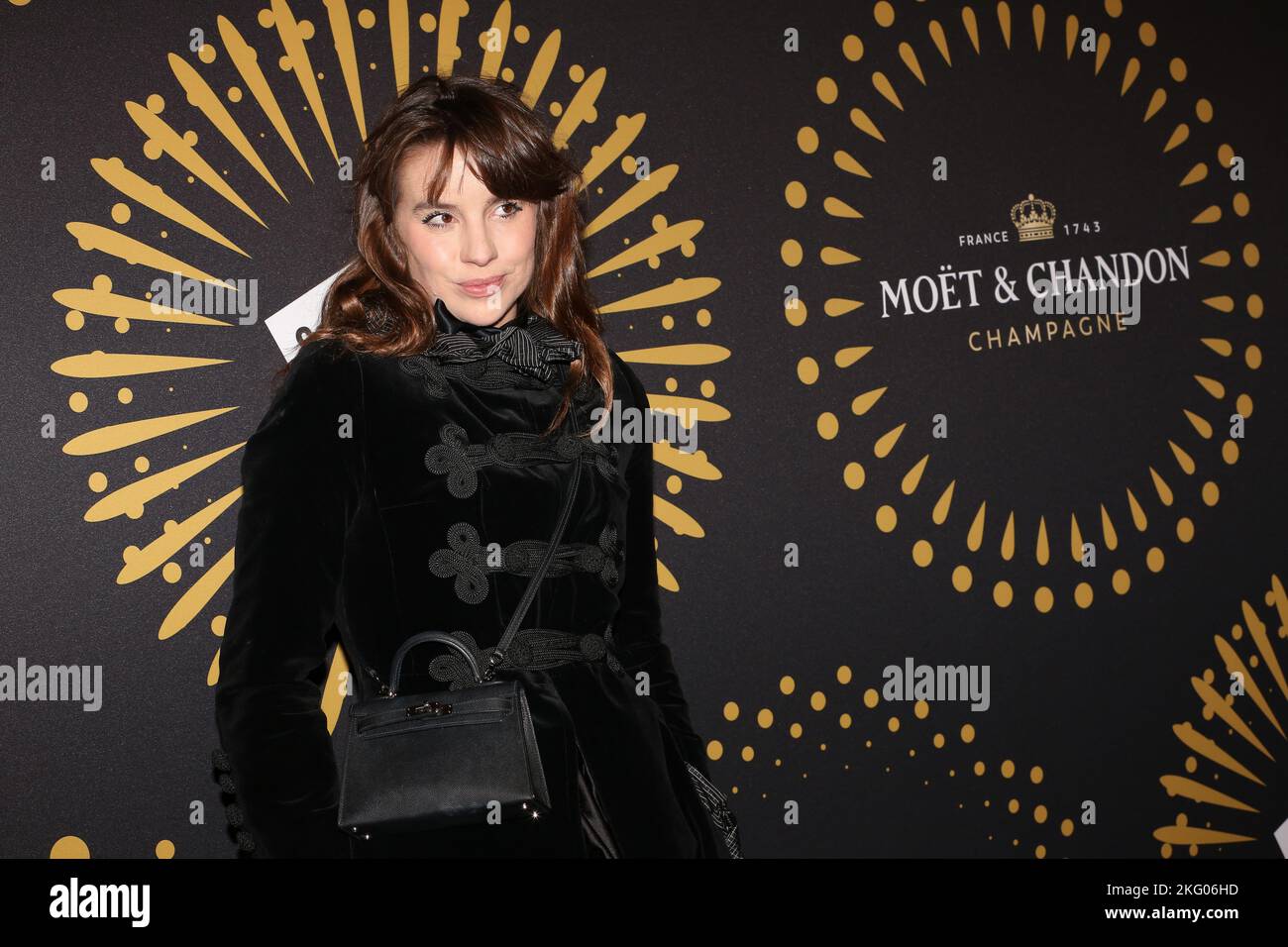 Annie Doble attends Skate at Somerset House with Moët & Chandon Stock ...