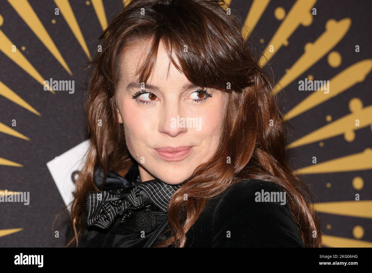 Annie Doble attends Skate at Somerset House with Moët & Chandon Stock ...