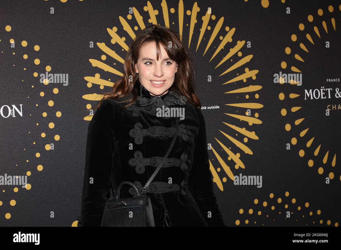 Annie Doble attends Skate at Somerset House with Moët & Chandon Stock ...