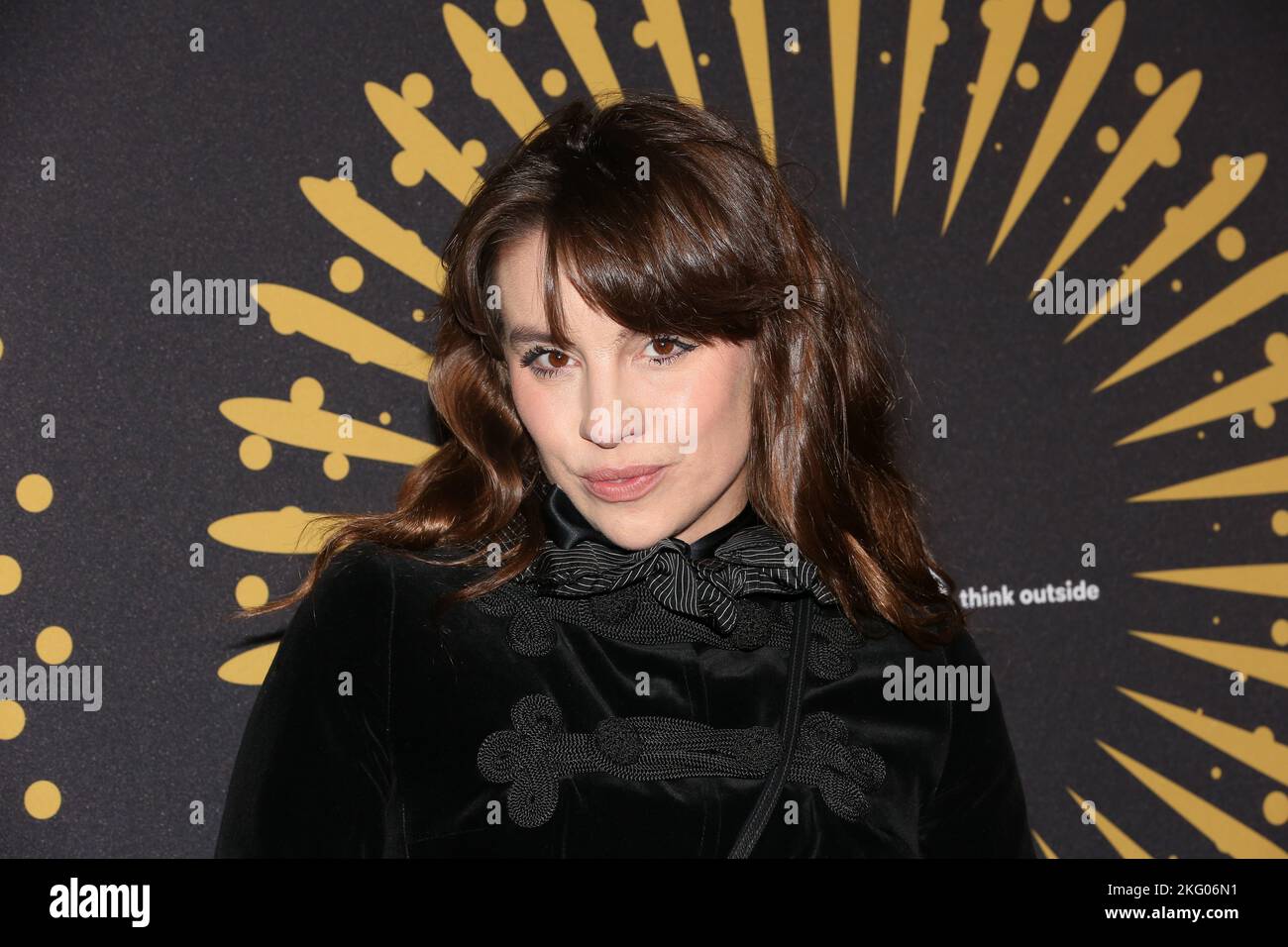 Annie Doble attends Skate at Somerset House with Moët & Chandon Stock ...