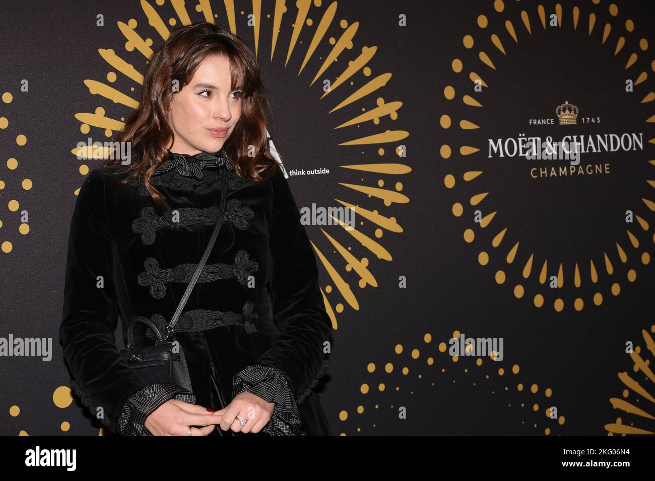 Annie Doble attends Skate at Somerset House with Moët & Chandon Stock ...