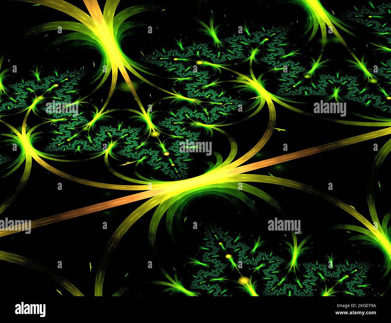 Imaginatory lush fractal texture image abstract background Stock Photo ...