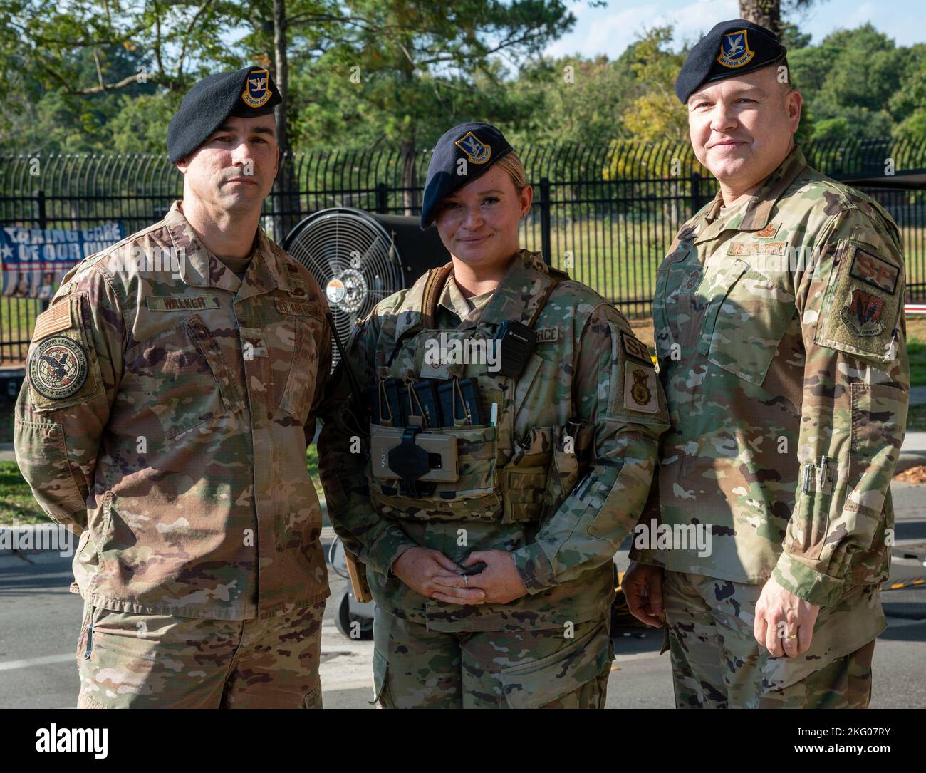 Staff Sgt. Erica Seison, 4th Security Forces Squadron desk sergeant ...