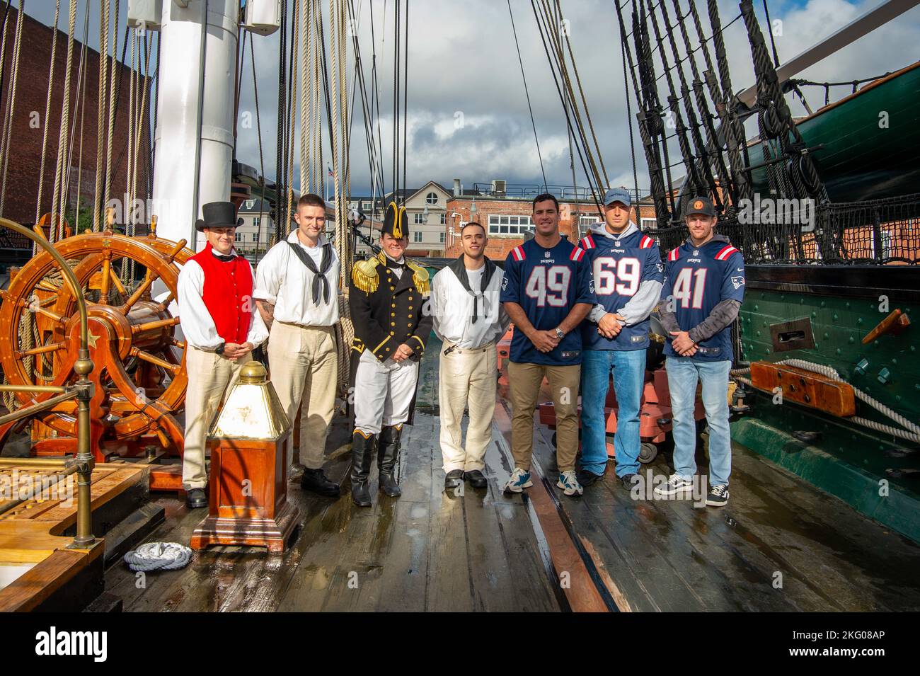BOSTON (Oct. 18, 2022) U.S. Navy Cmdr. Billie Farrell, Commanding ...