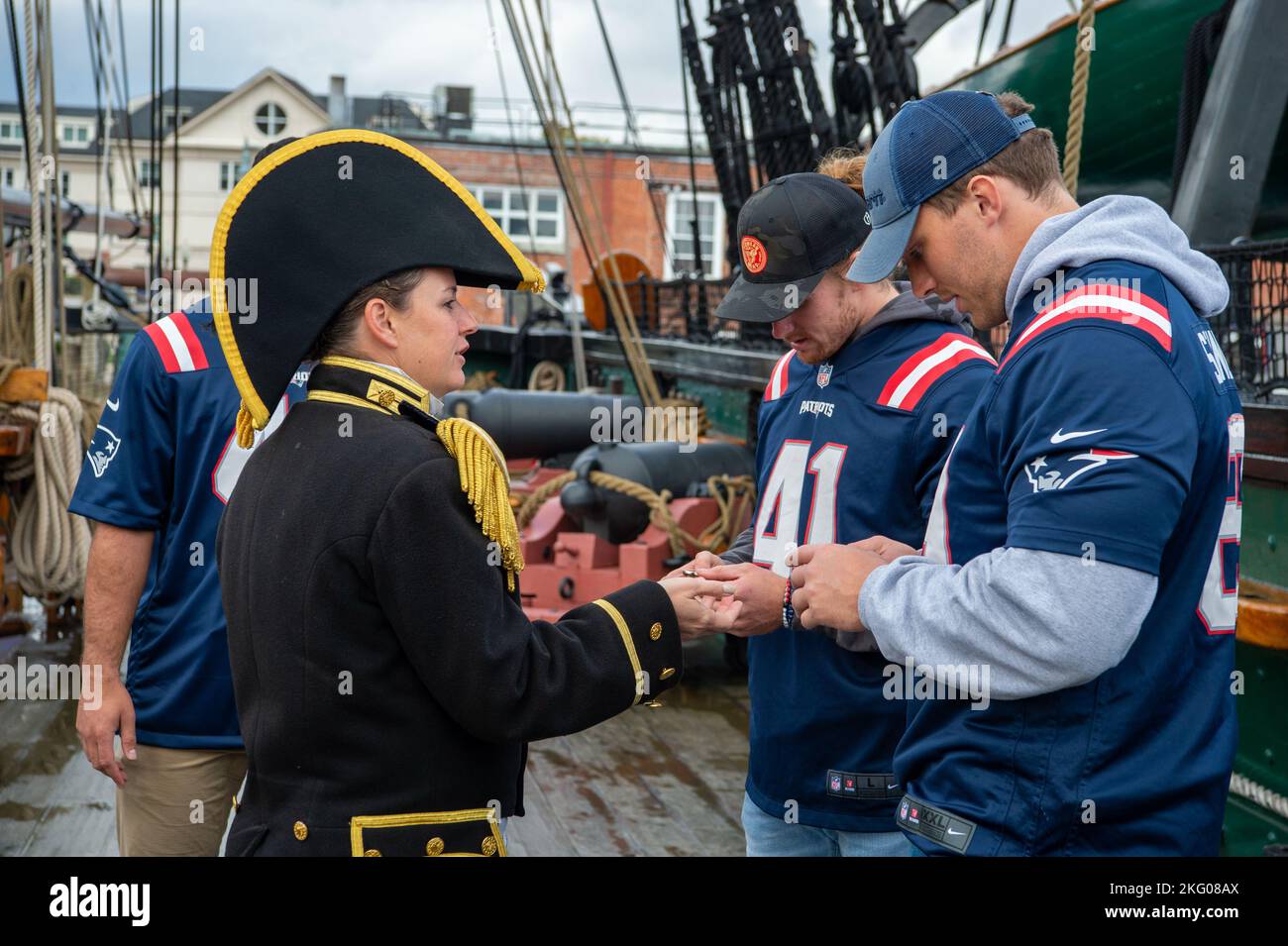 BOSTON (Oct. 18, 2022) U.S. Navy Cmdr. Billie Farrell, Commanding ...